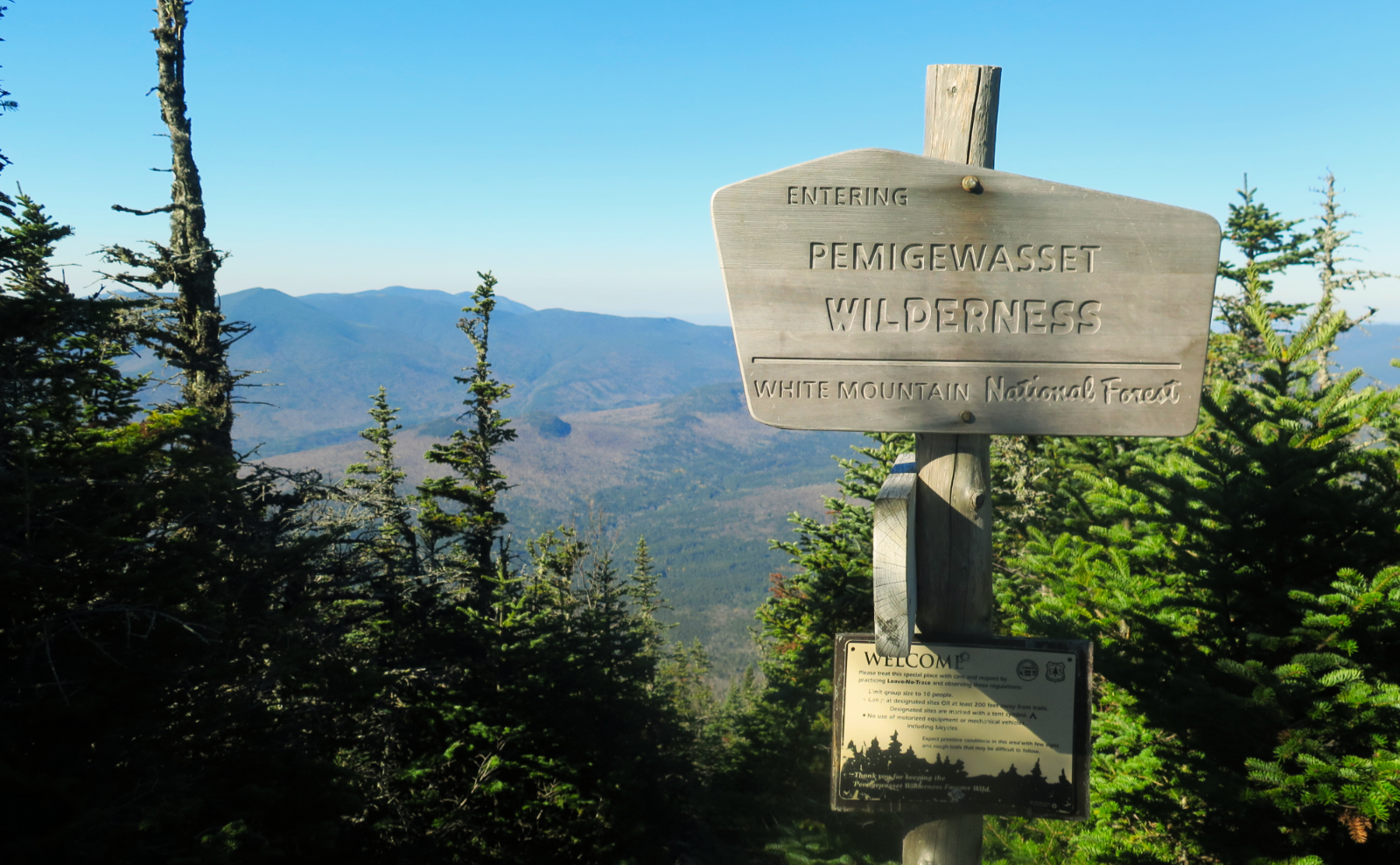 Trip Report: Climb Carrigain, see some summits – Protean Wanderer